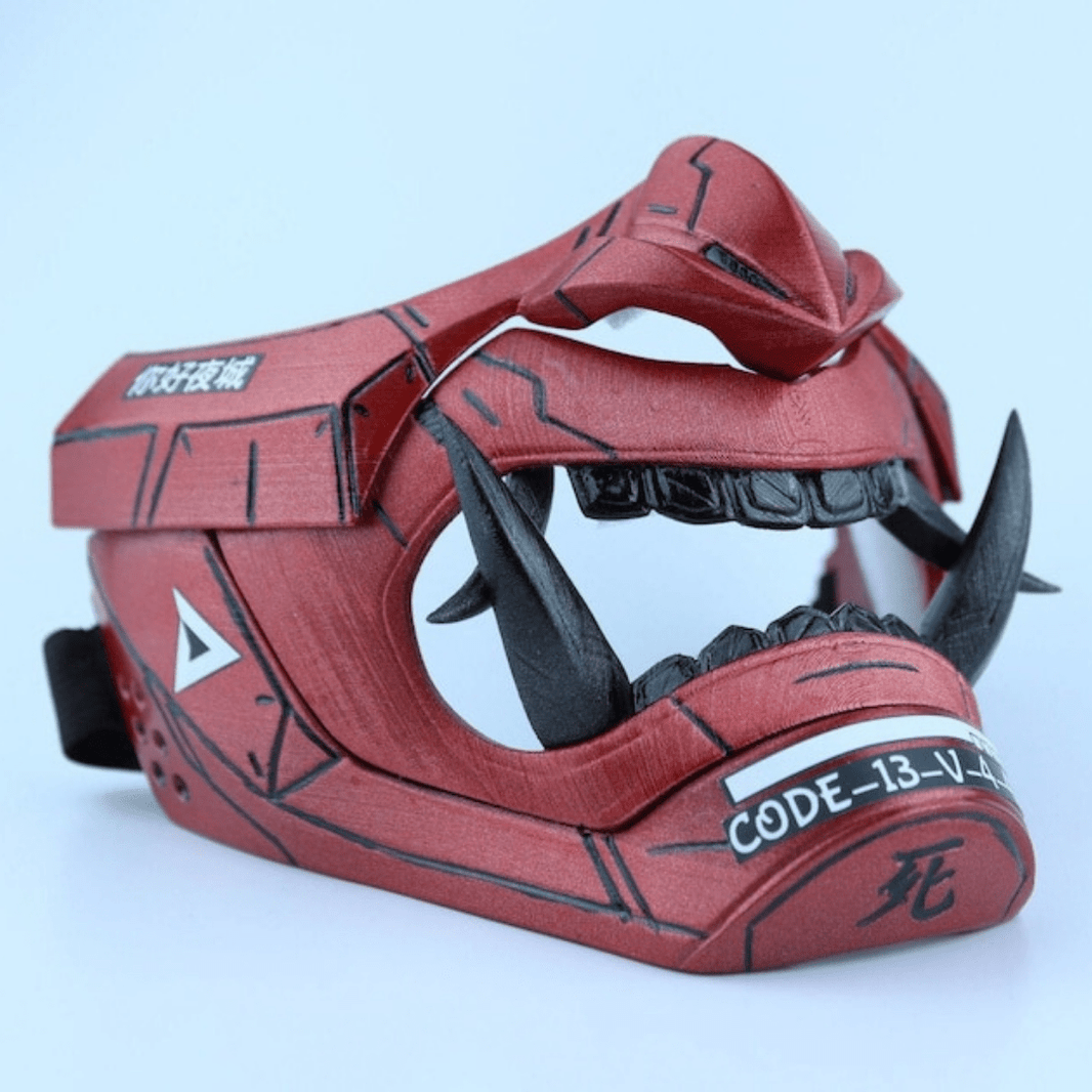 Cyberpunk Oni Mask at Space Armory