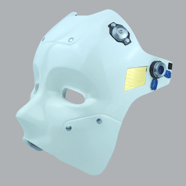 Cyborg Android Robot Mask - White – Space Armory | Japanese Mask and ...