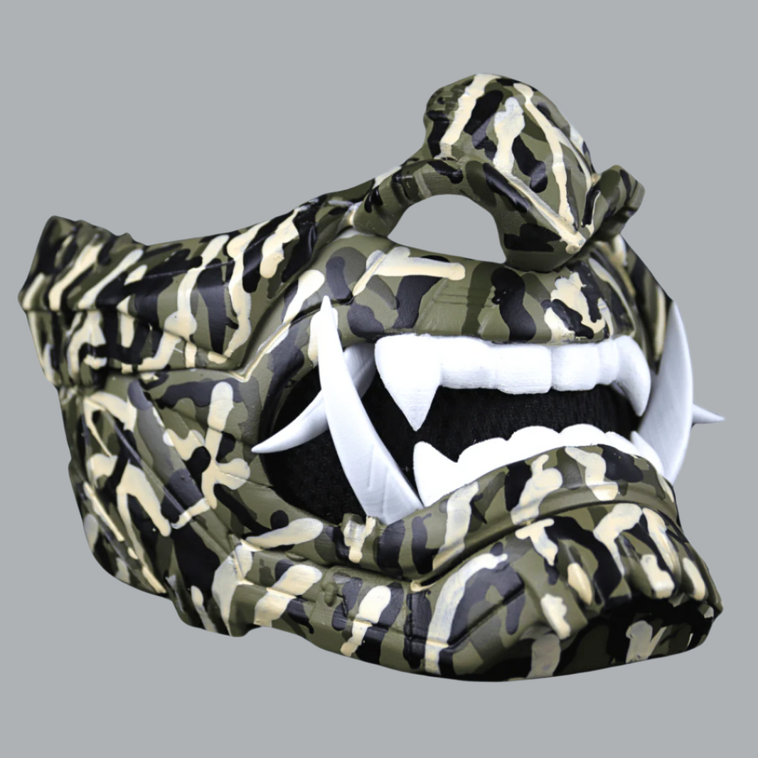 Cyberpunk Oni Mask at Space Armory – Space Armory | Japanese Mask and ...