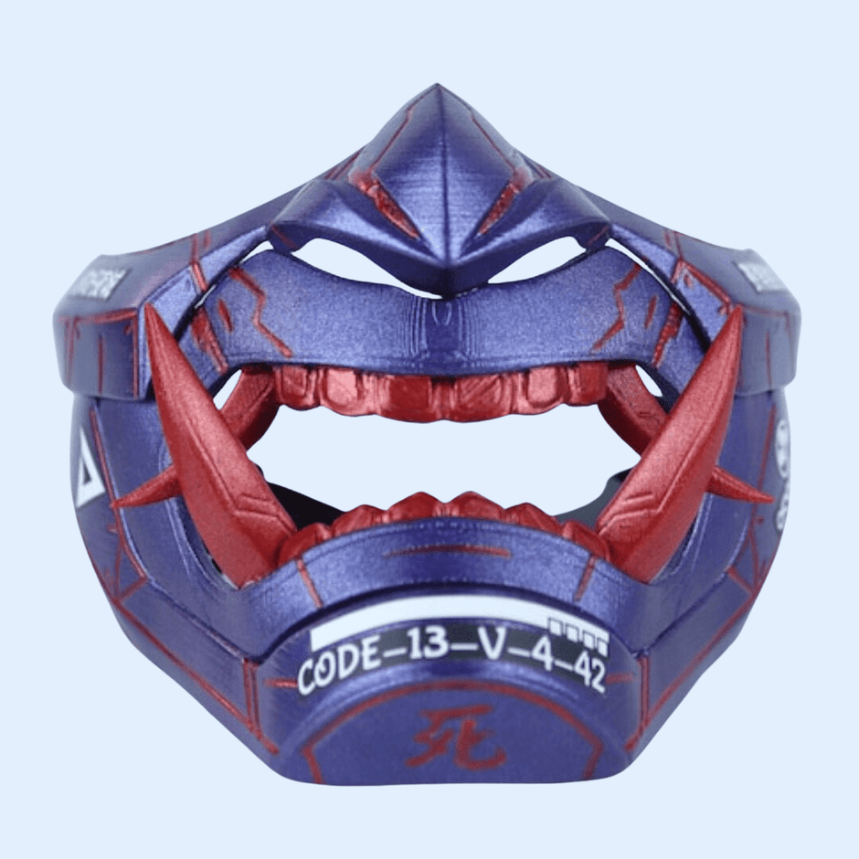 Cyberpunk Oni Mask at Space Armory