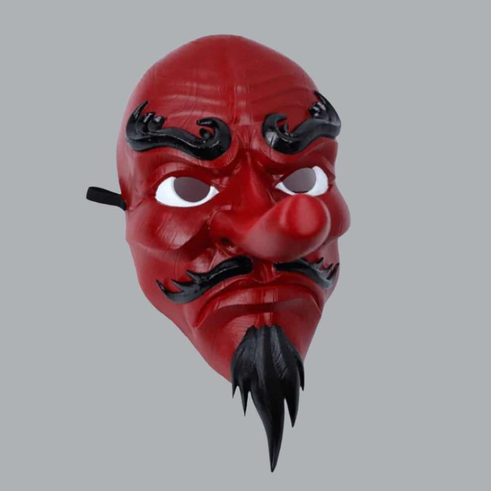 Tengu Japanese Full Face Mask – Space Armory | Japanese Mask and ...